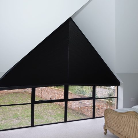Triangle window blinds | Leamington Blinds