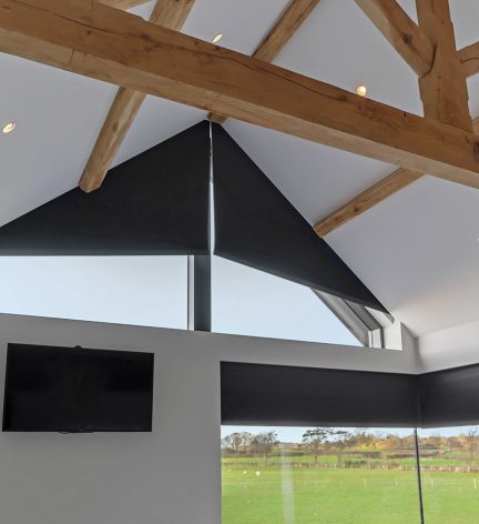 Triangle, Apex & Gable Window Blinds | Leamington Blinds
