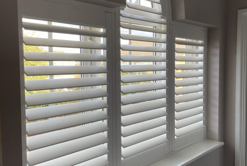 Arched Window Shutters Warwickshire | Leamington Blinds