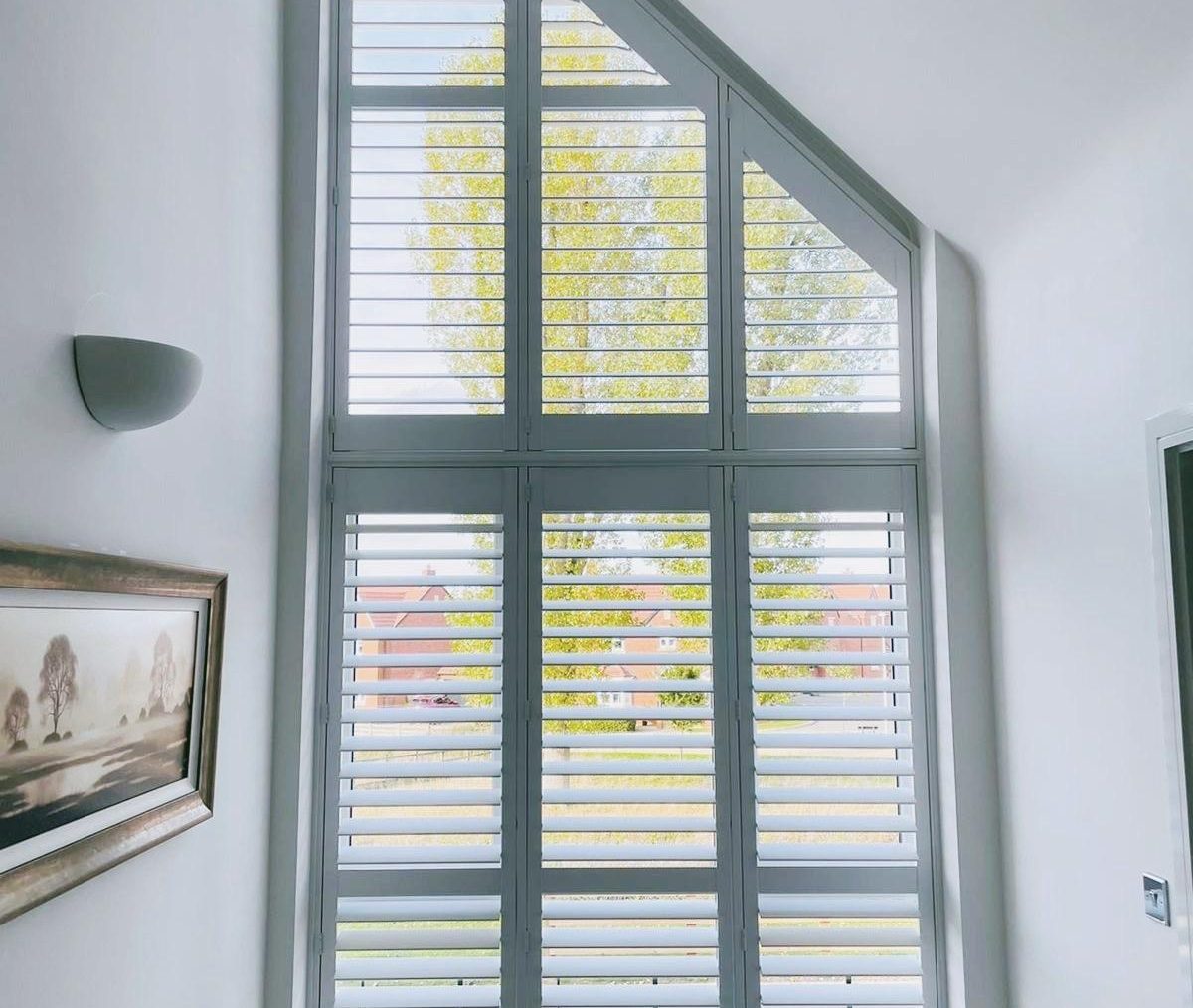 Arched Window Shutters with Free Fitting | Leamington Blinds