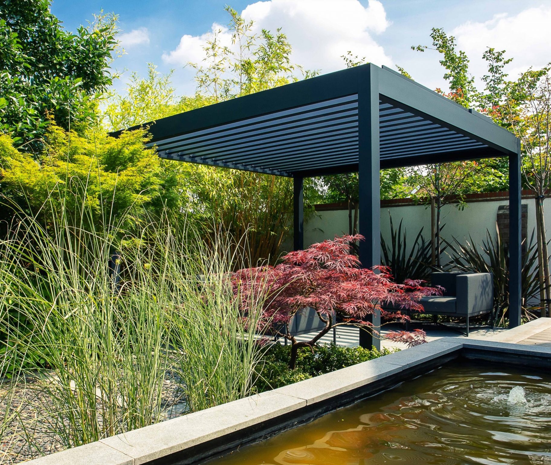 Outdoor Living Pods | Garden Living Spaces | Leamington Blinds