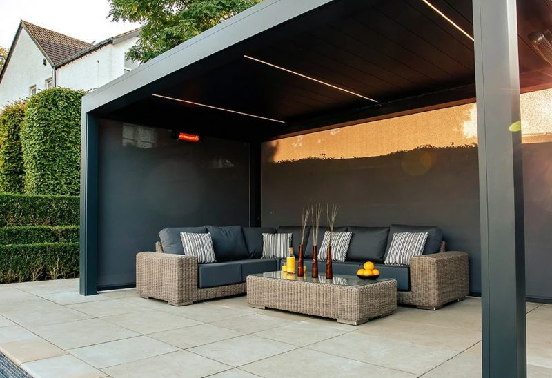 Outdoor Living Pods | Garden Living Spaces | Leamington Blinds