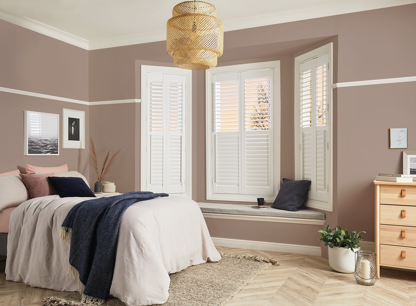 uPVC & Plastic Shutters with Free Fitting | Leamington Blinds