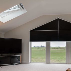 Triangle window blinds | Leamington Blinds