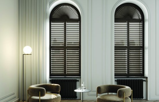 Arched Window Shutters Warwickshire | Leamington Blinds
