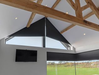 Triangle, Apex & Gable Window Blinds | Leamington Blinds