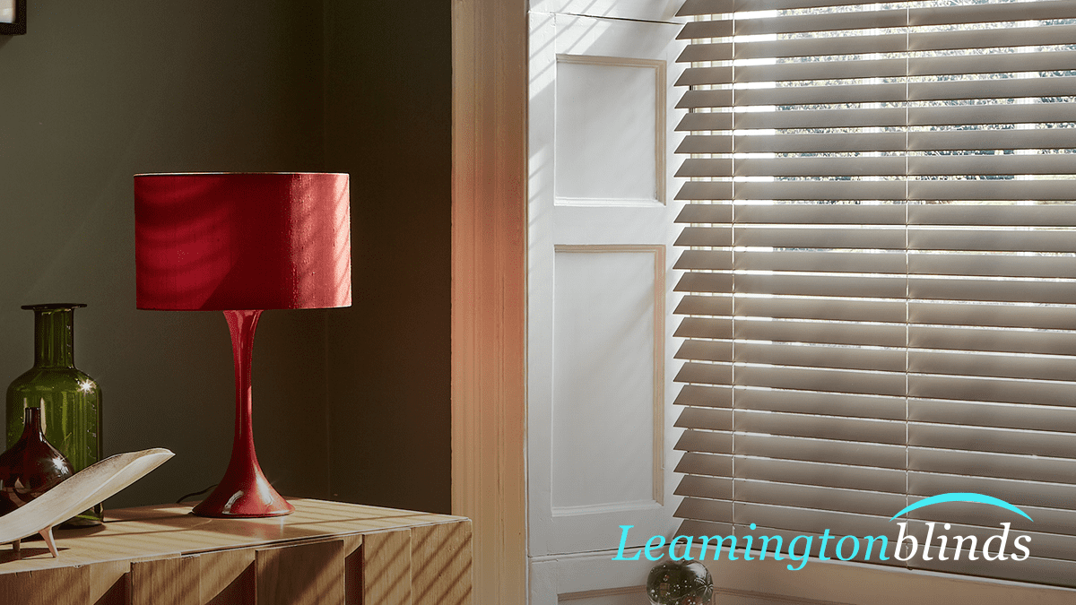 Faux wood blinds | Leamington Blinds