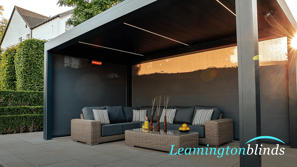 Outdoor Living Pods | Garden Living Spaces | Leamington Blinds